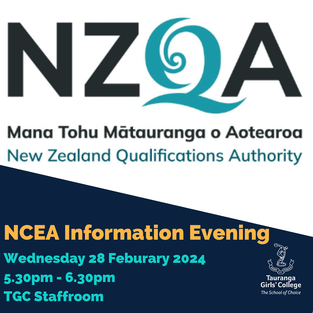 NCEA Information Evening 2024