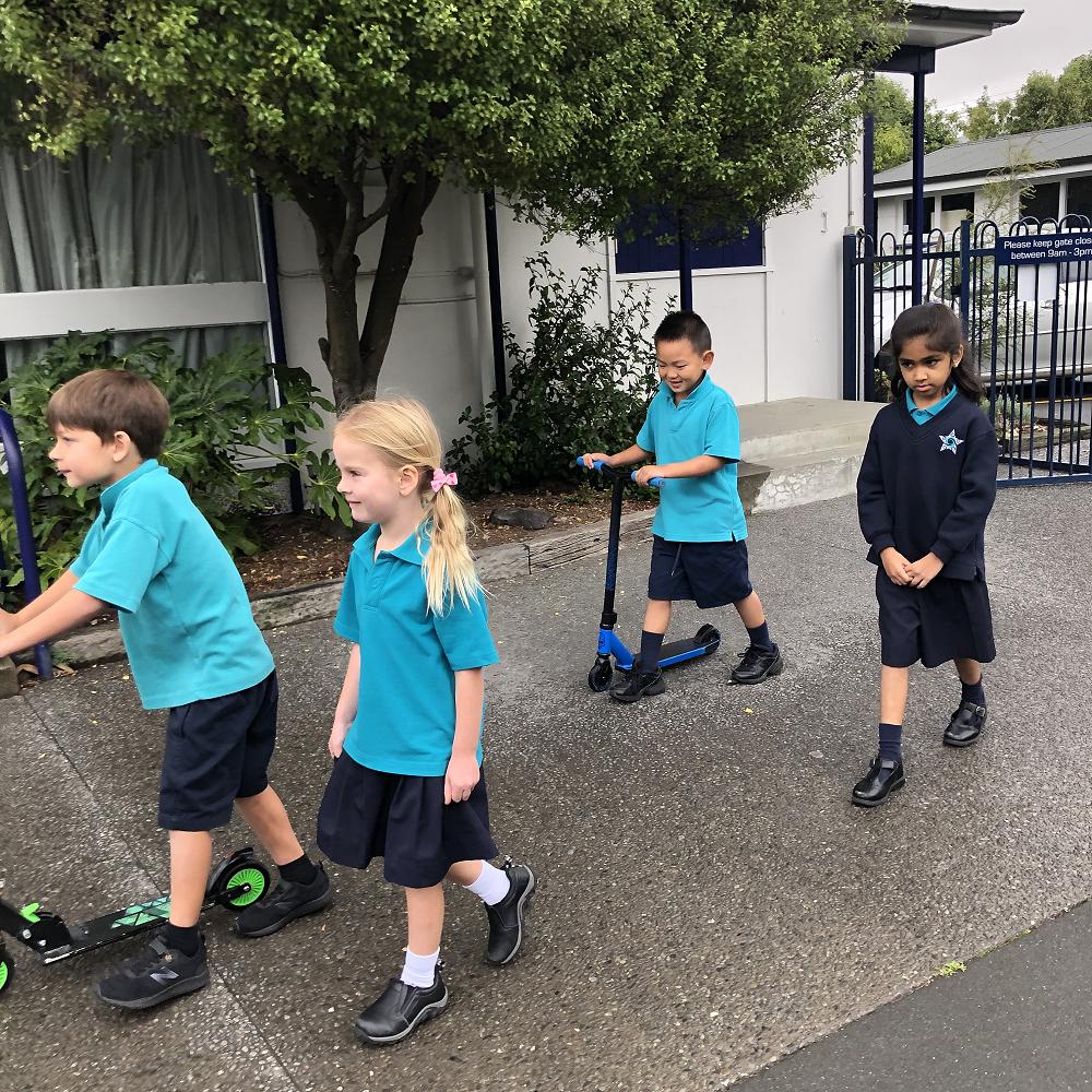 Walk or Wheel to School day