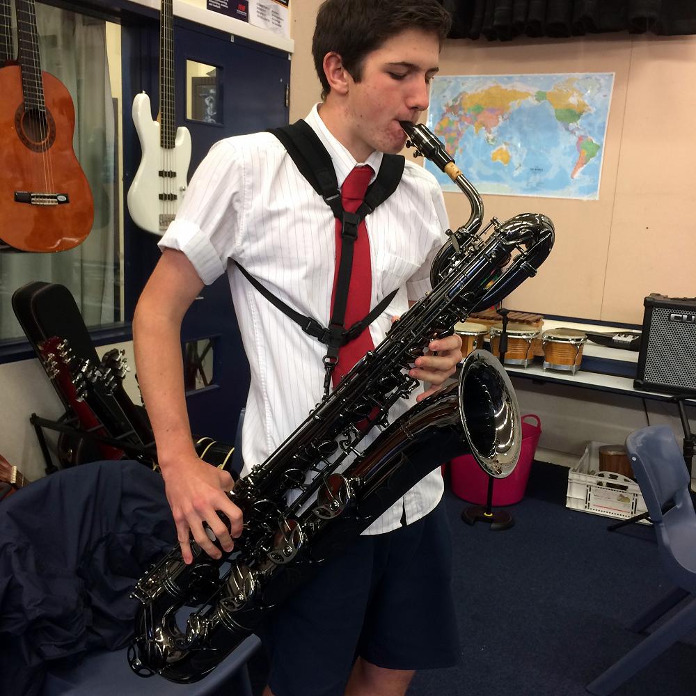 New Baritone Saxophone — March 2017 Newsletter