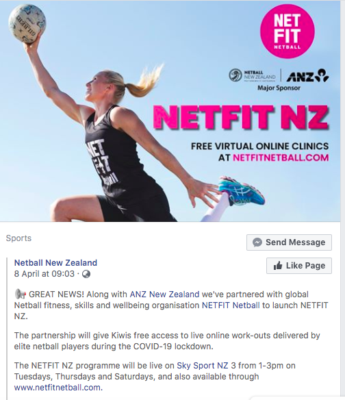 Netball Training Ideas at Home | Tahuna Normal Intermediate