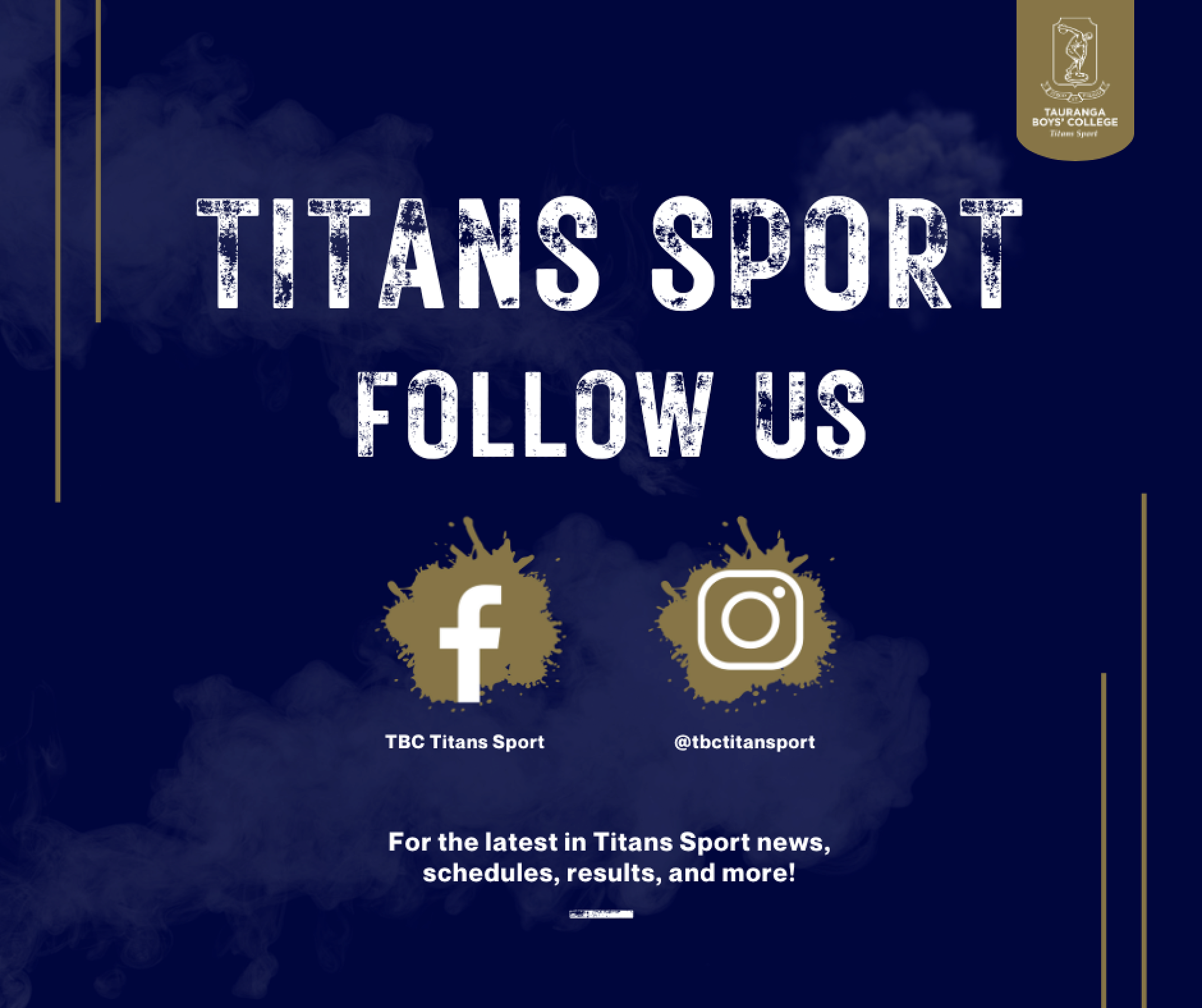 Follow Us on Facebook and Instagram — TBC Newsletter - 5 July 2024