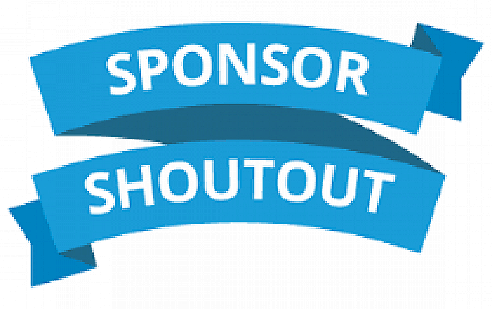 Sponsor Shout Out