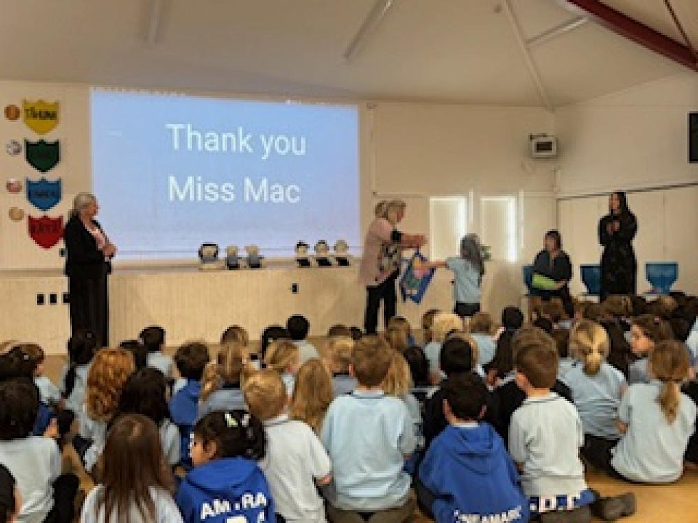 Thank you Miss Mac - We are going to miss you. — QPS News - 3 May 2024