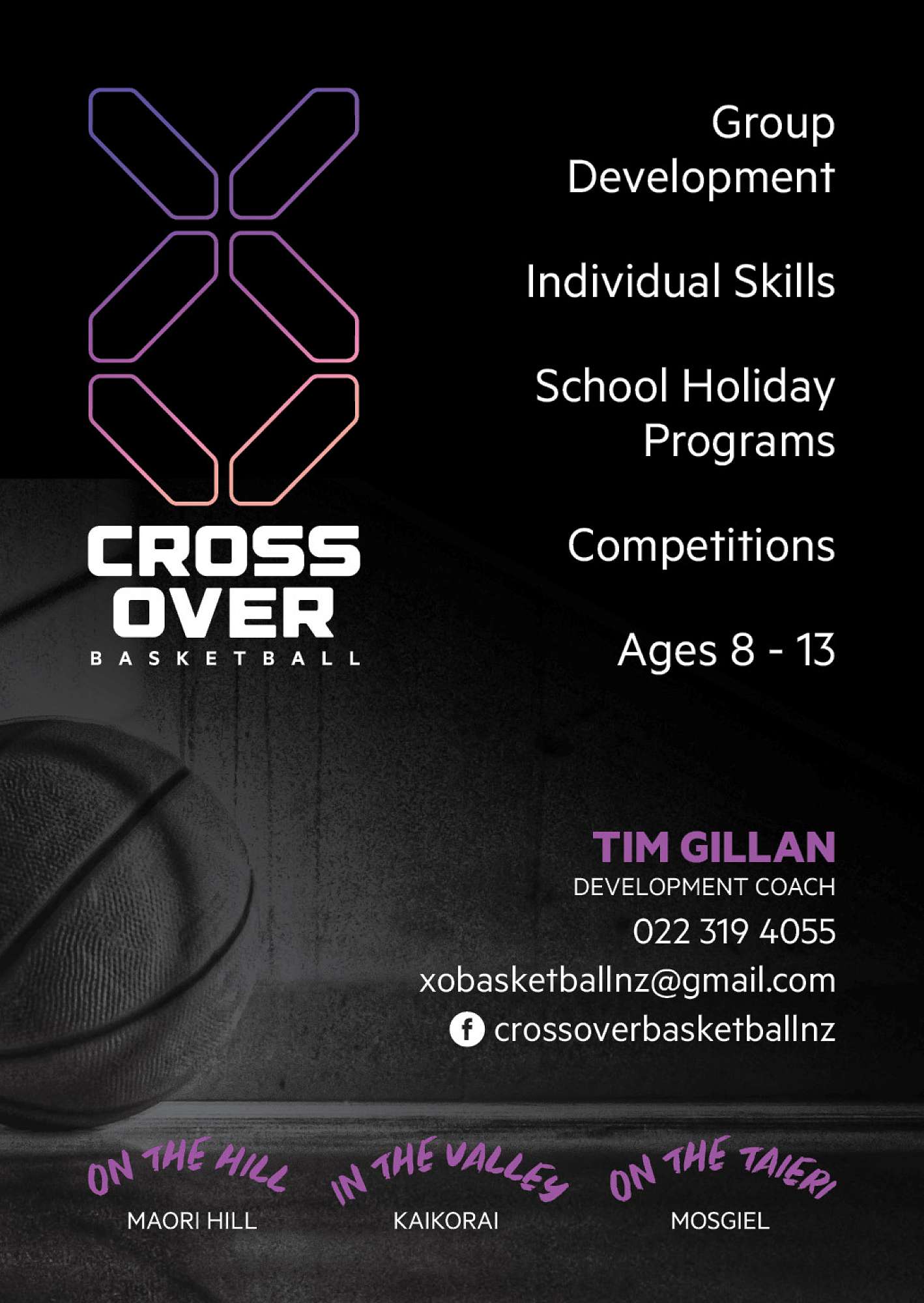 Cross Over Basketball - Holiday Programme