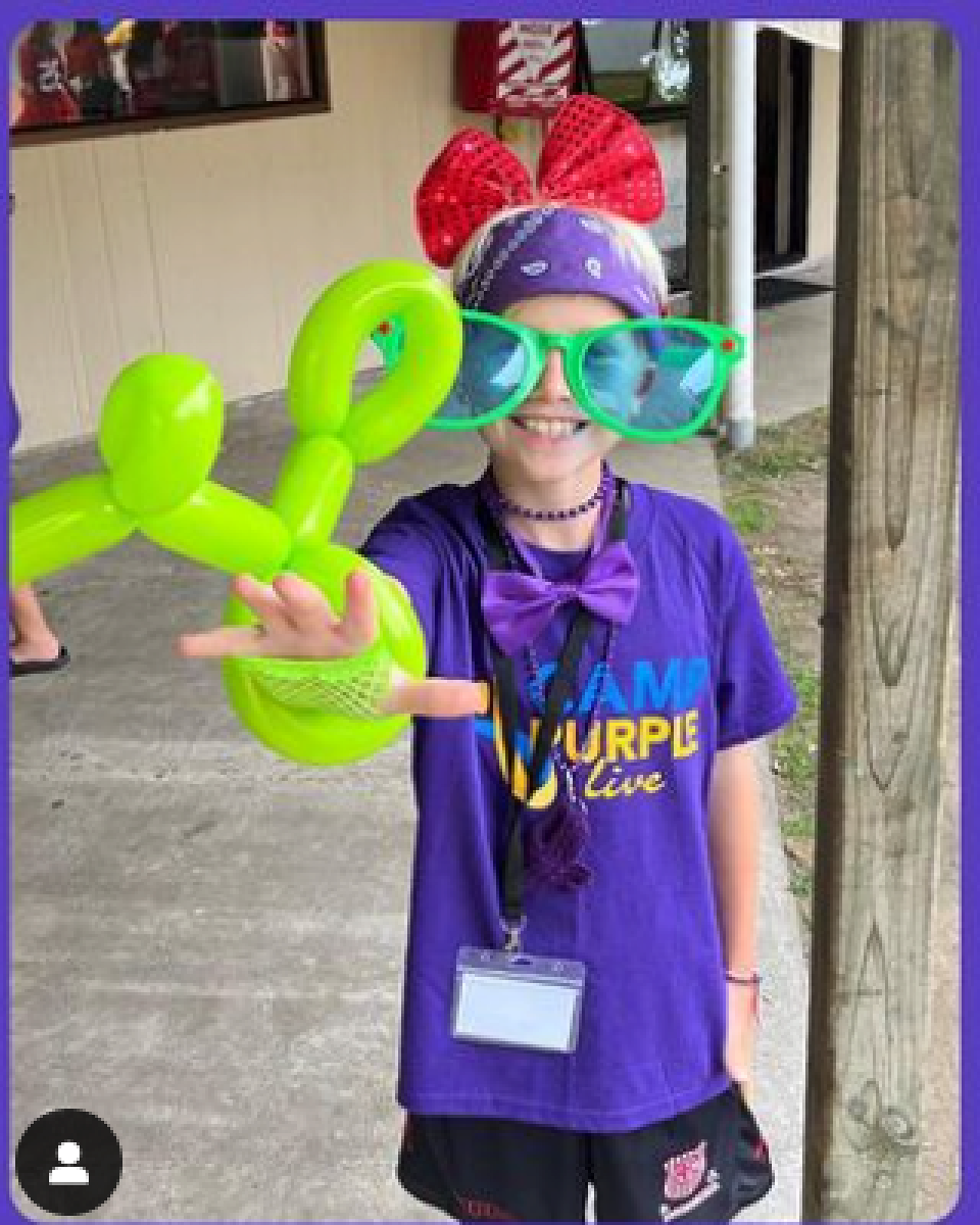 A glimpse into Camp Purple Live's "Experience Camp for a Day" program ...