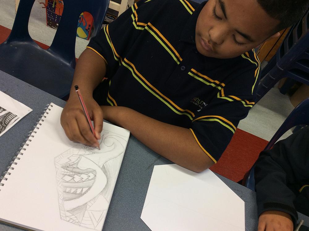 Creative Cultural Patterns Are Amazing Within The Year 7 Art Work 