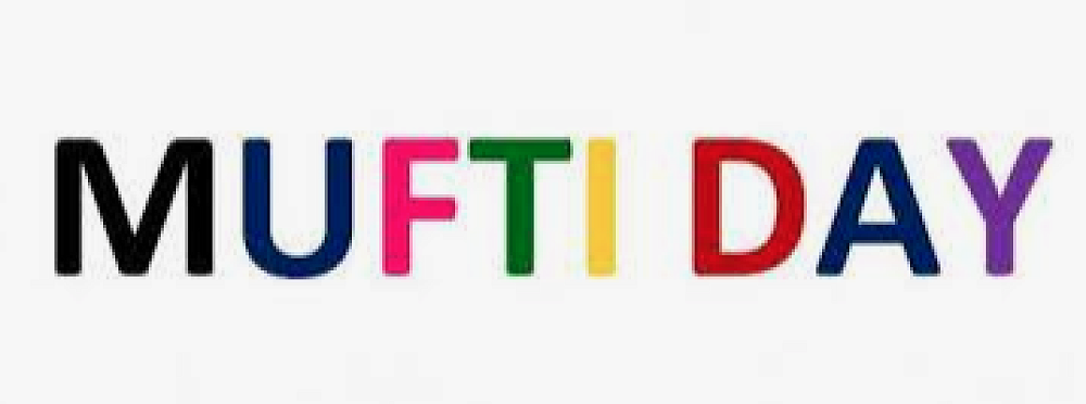 Its Mufti/Casual Clothes Day on Friday 12th May!