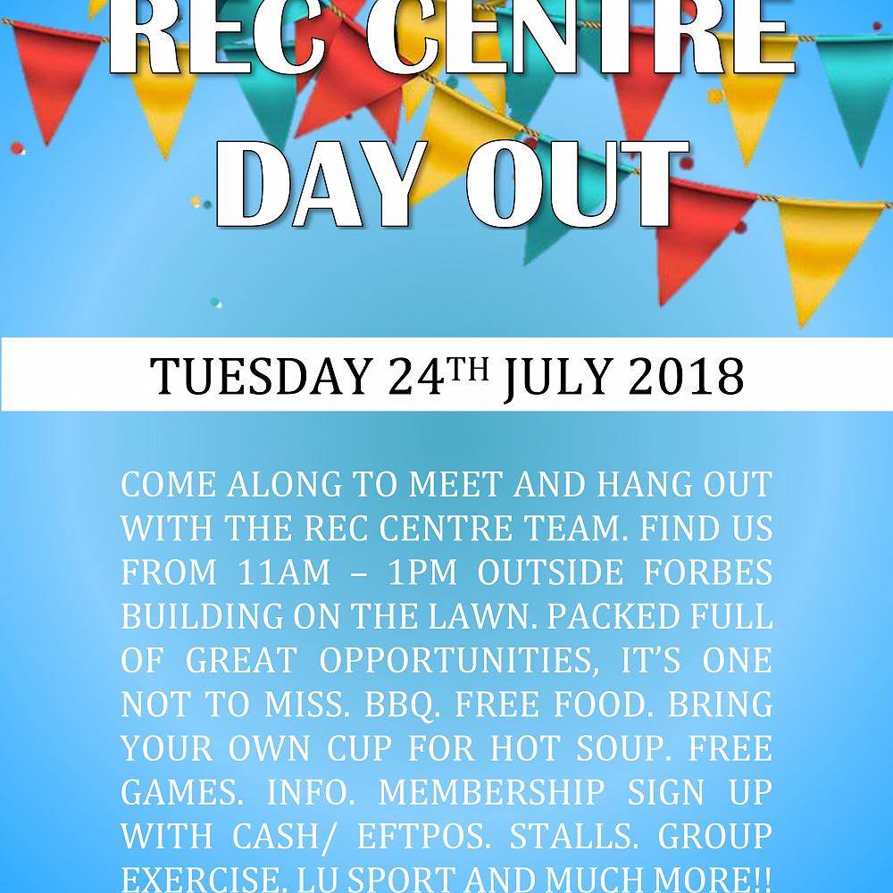 Rec Centre Day Out Tomorrow!