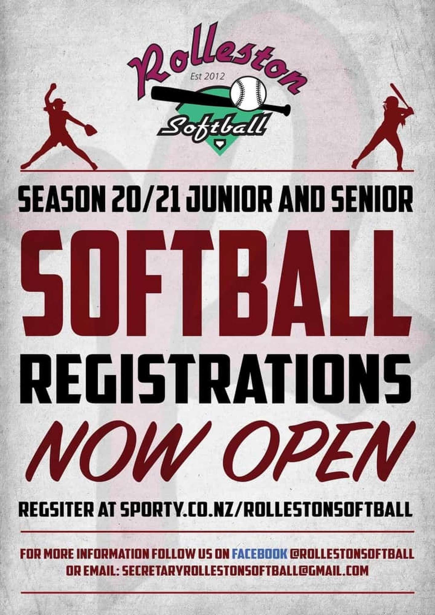 Rolleston Softball Registrations