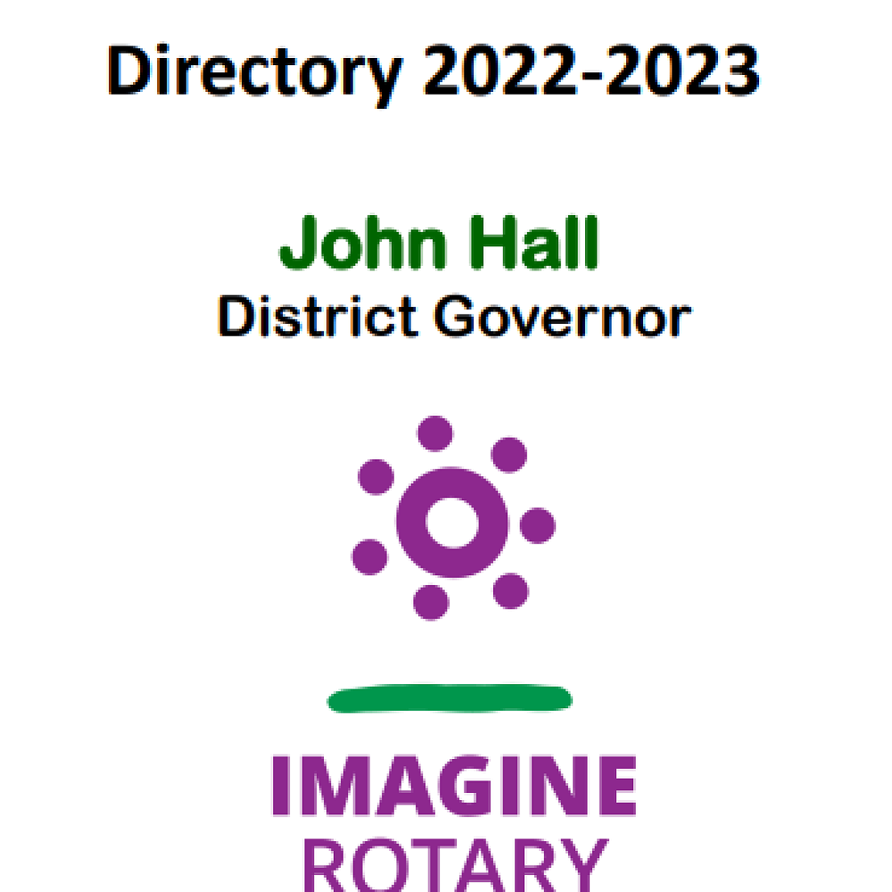 Rotary International District 9560 Directory 2022-23