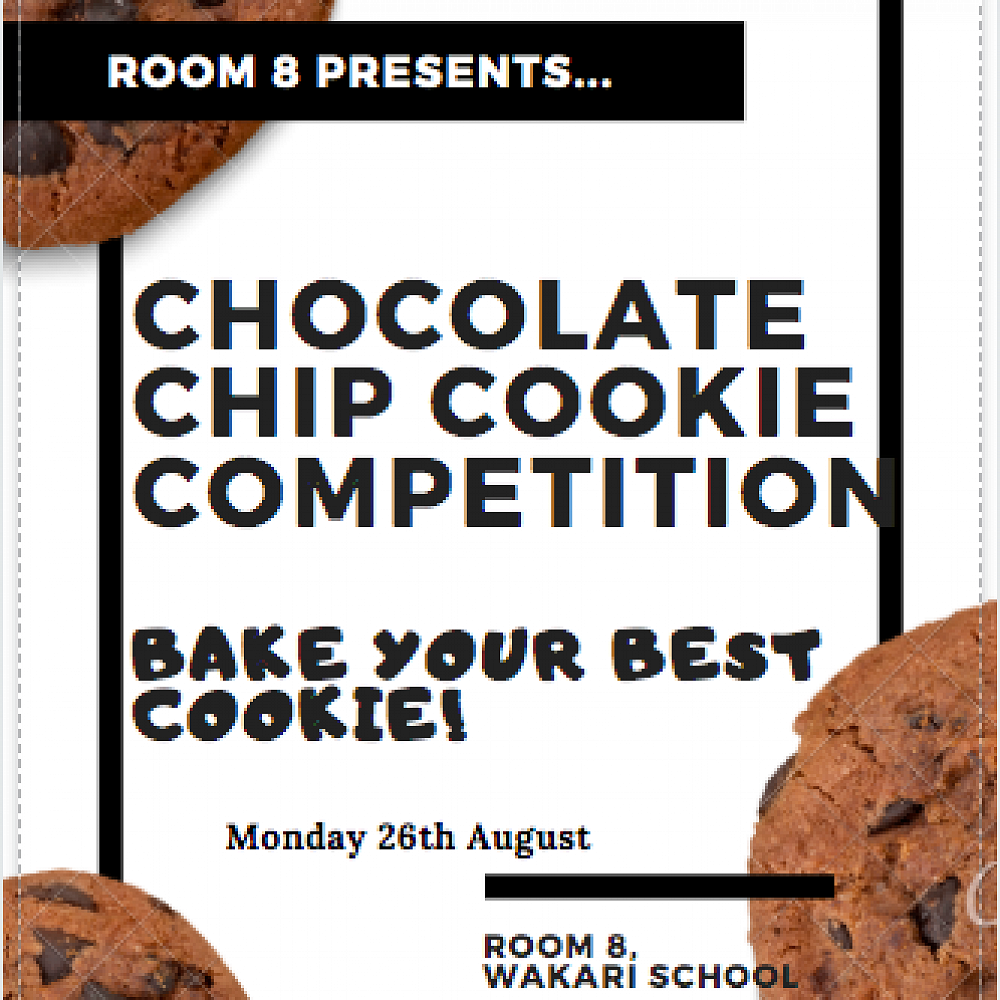 Room 8 Chocolate Chip Cookie Competition!!