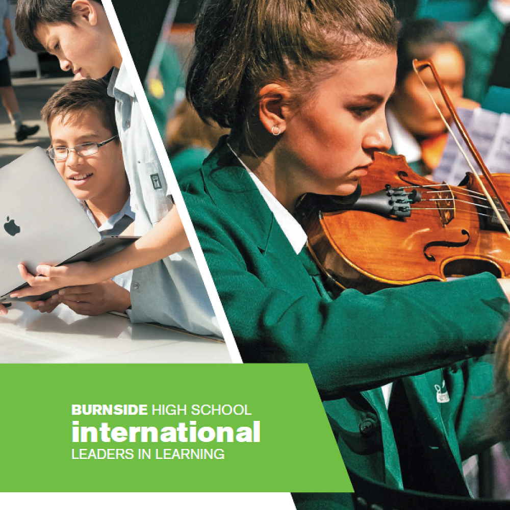 International Department - Introducing Burnside High School
