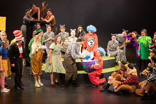 Seussical opens tonight and it's looking great!