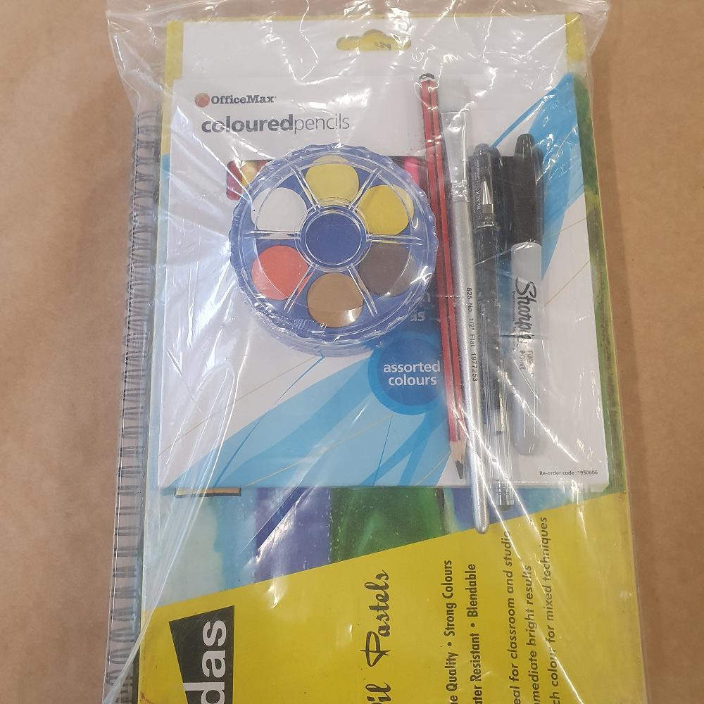 Art kits to have at home...