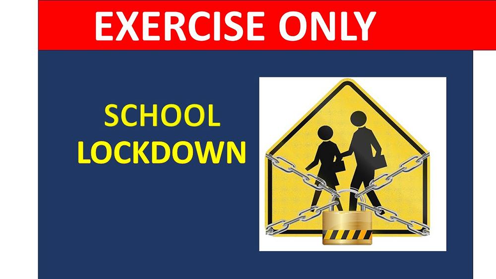 LOCKDOWN Practice - Prior Notice (email/facebook)