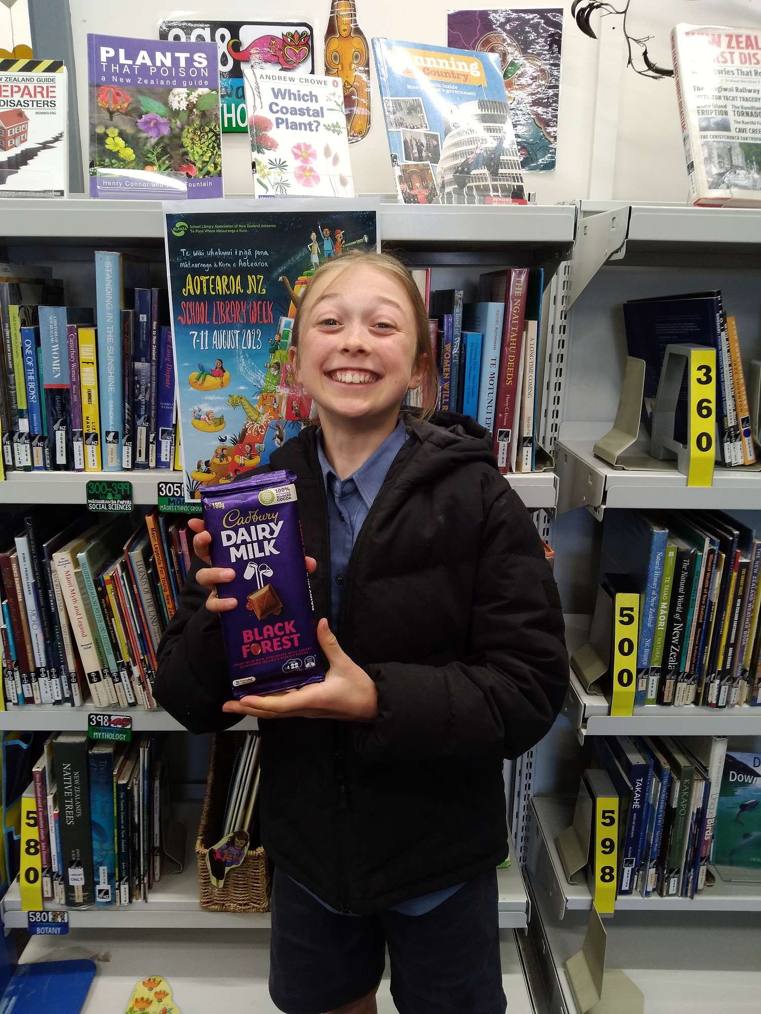 Aotearoa School Library Week: Thanks for all the entries