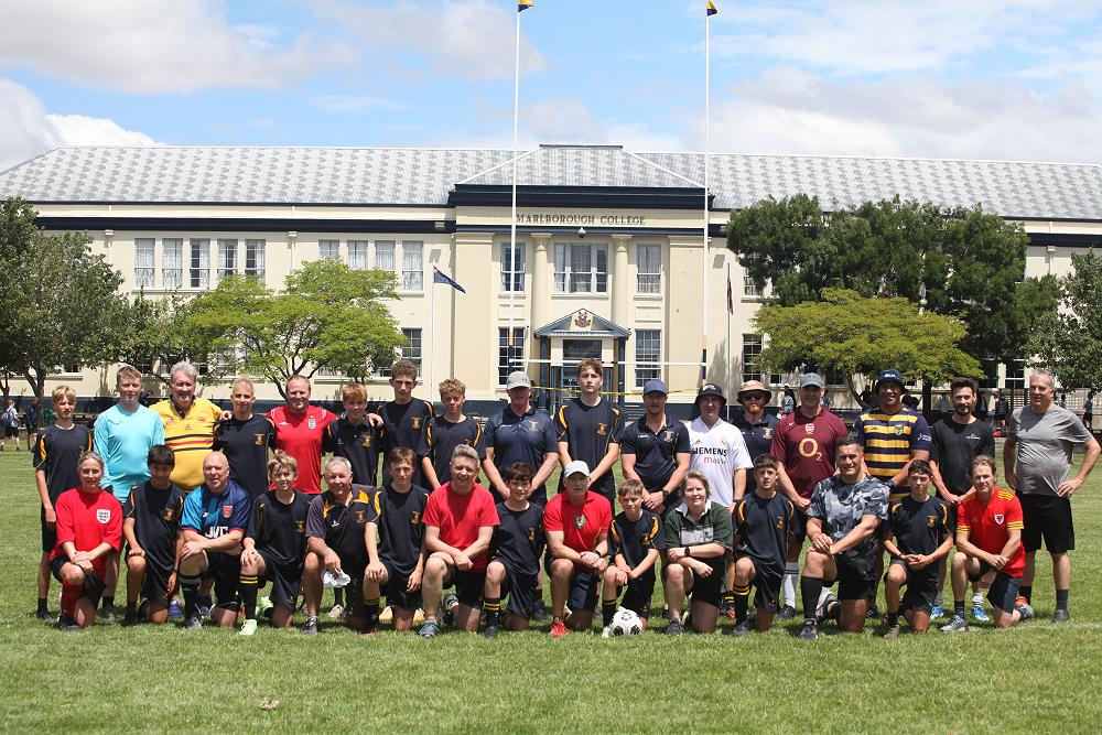 Staff versus Student Football Game — End of Year Newsletter