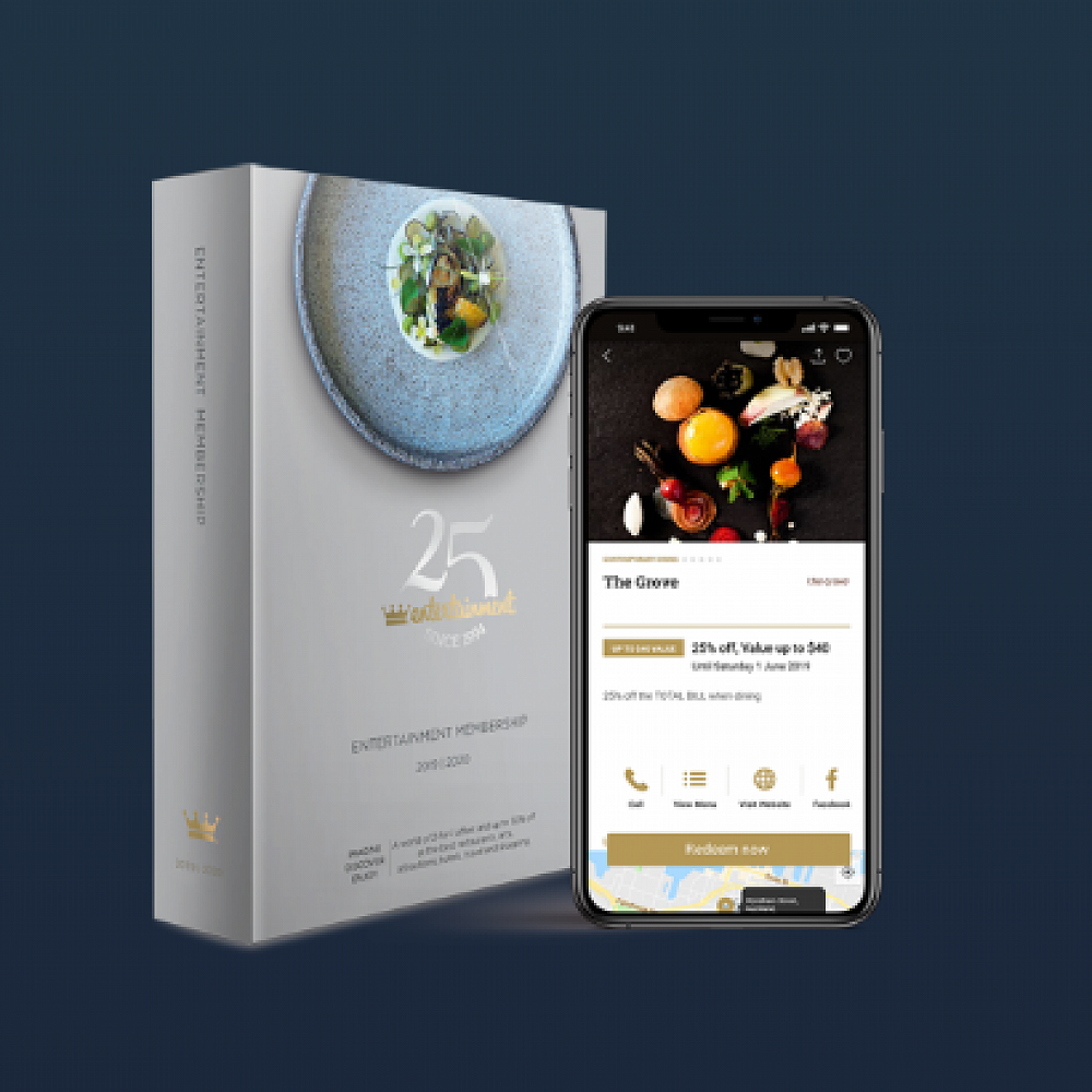 Entertainment Books on Sale now