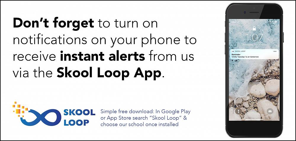 Skool Loop App - Important to Download — Te Kura o Tuahiwi - Term 2 Week 11