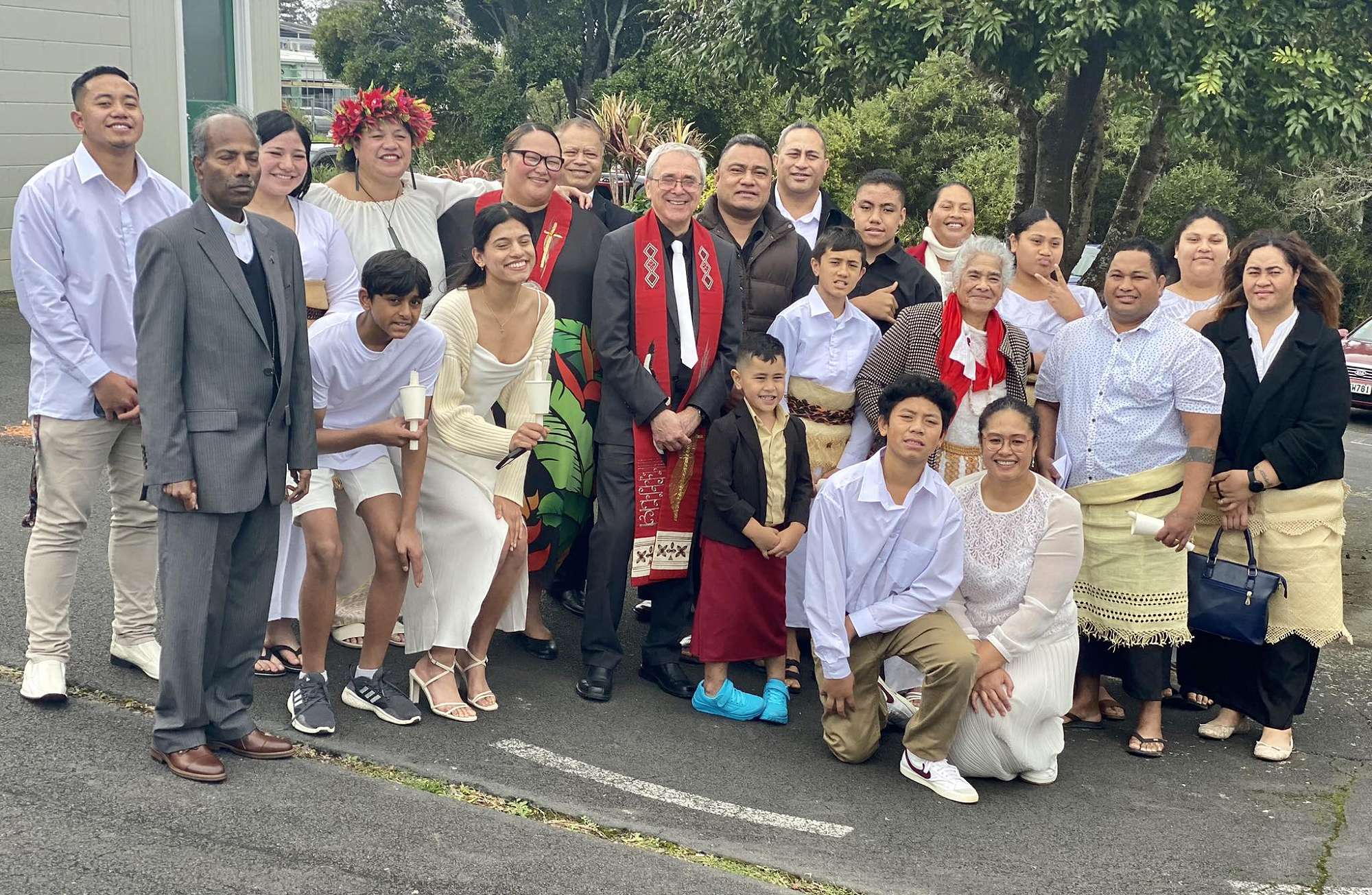Confirmation Service for Waitakere Methodist Parish