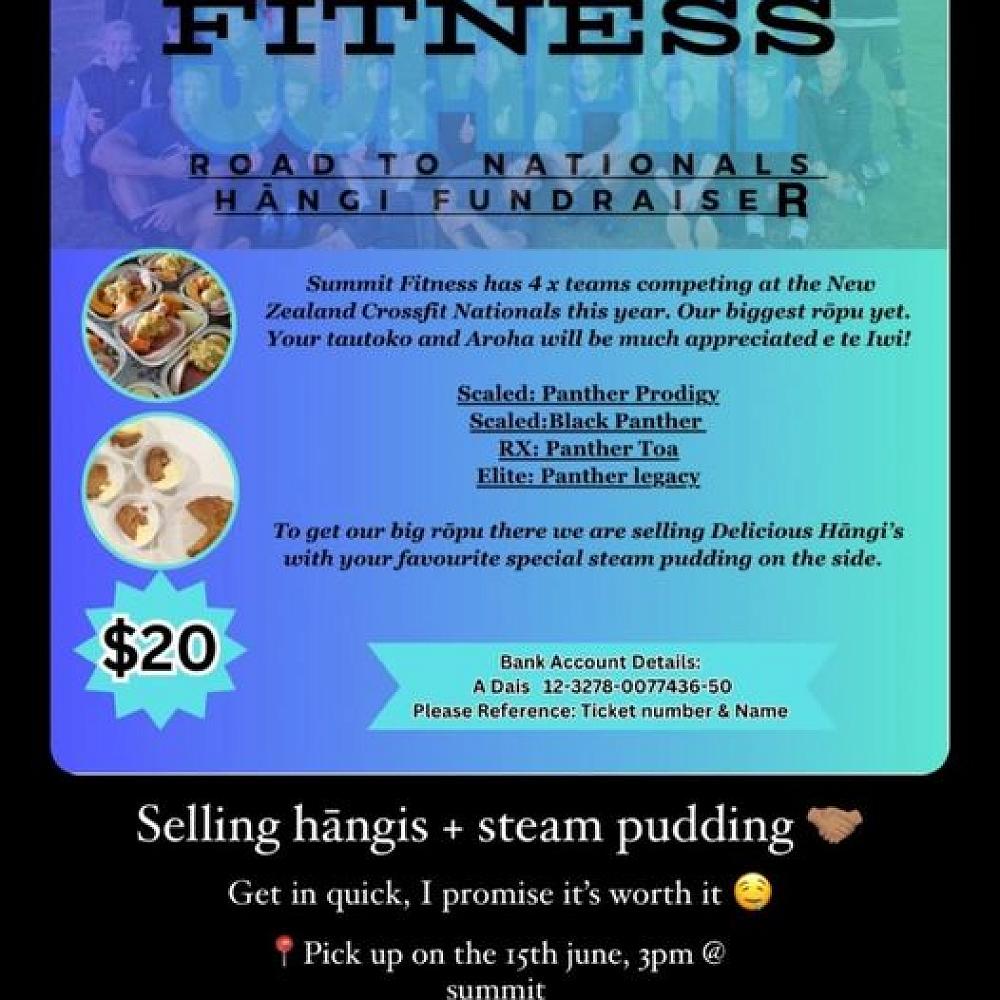 'Hangi & Steam Pudding' - Get in Quick!