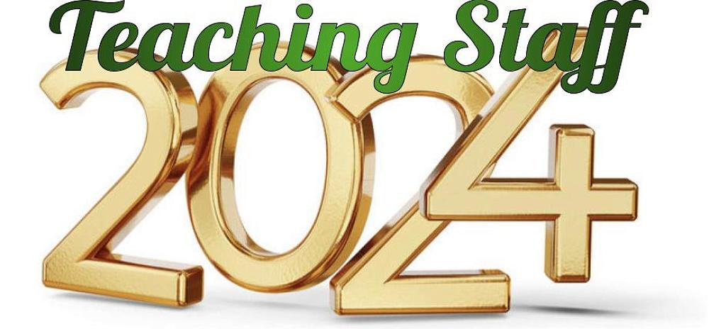 Teaching staff for 2024