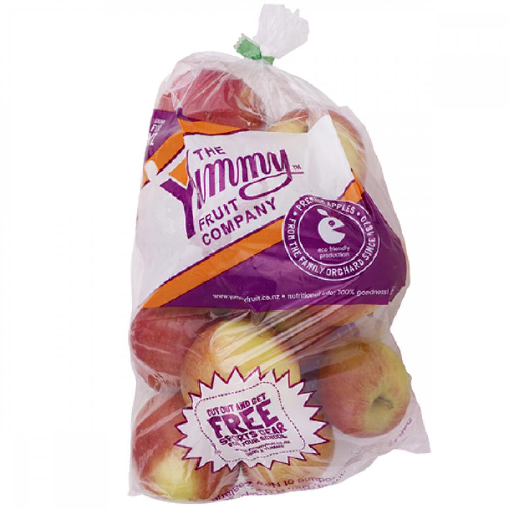 Yummy Apple Stickers and Sports Equipment