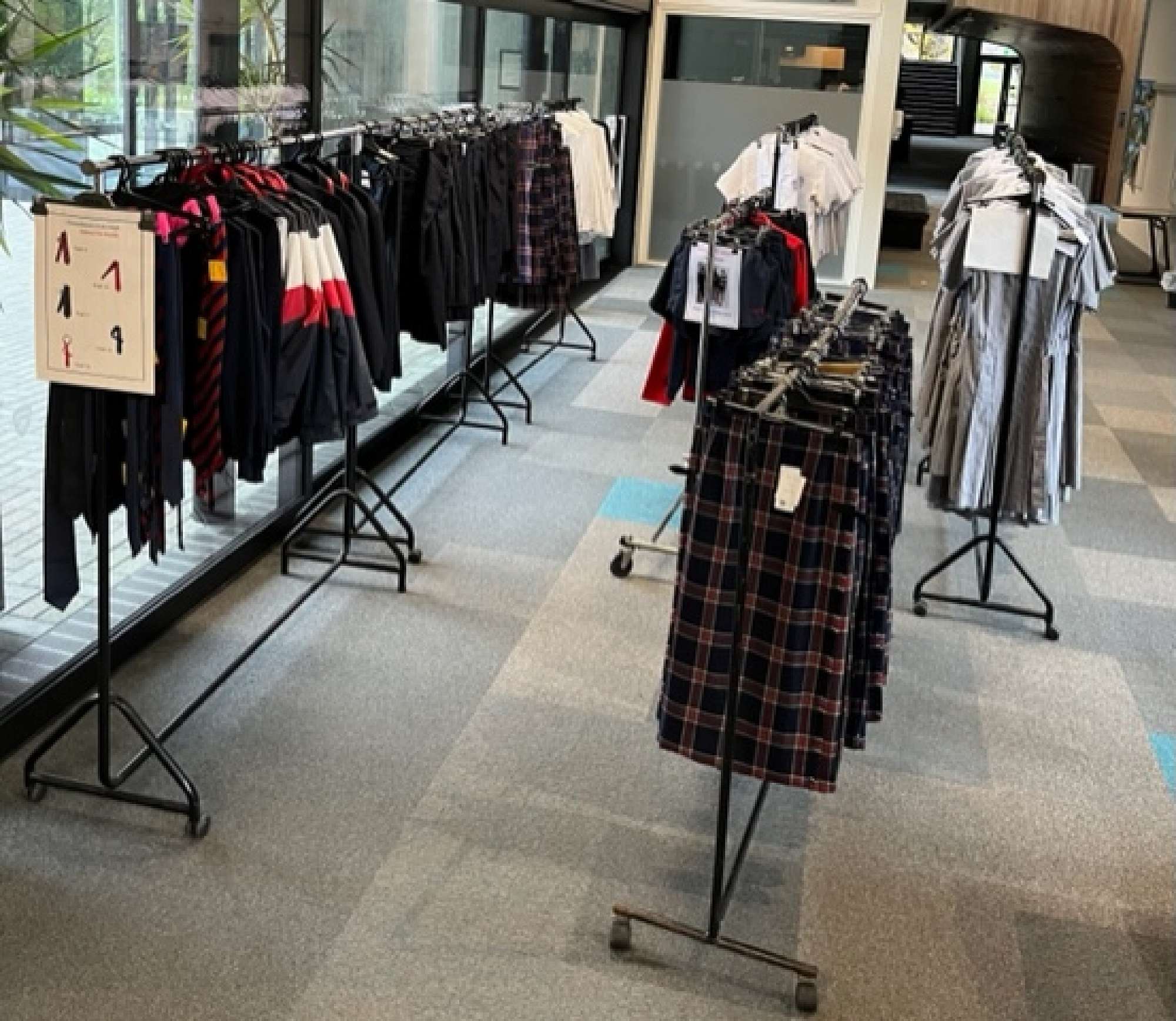 PTA Secondhand Uniform Shop open tomorrow, Saturday 24 February