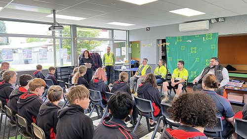 Construction industry and school partnership