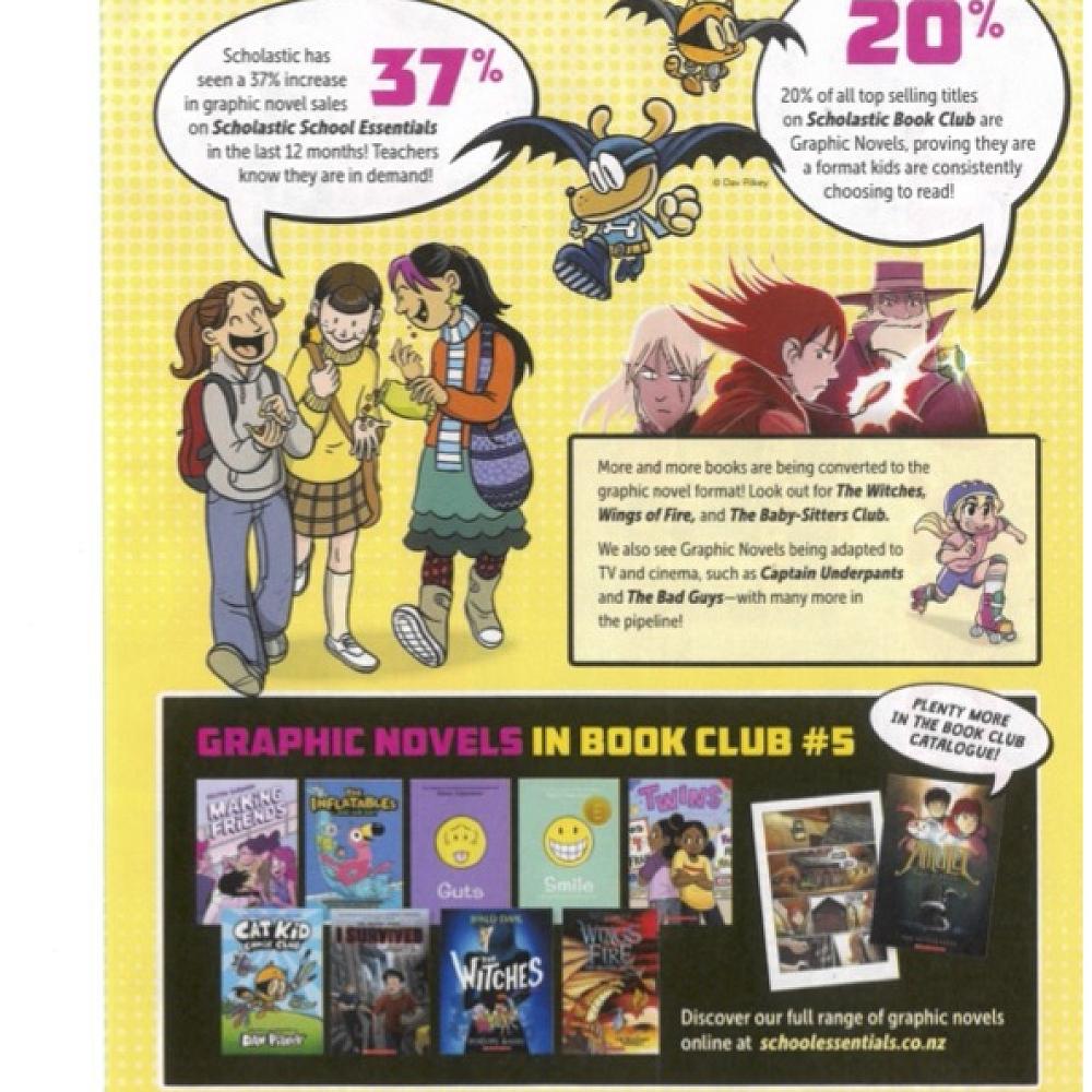 Graphic Novels & Scholastic Book Club