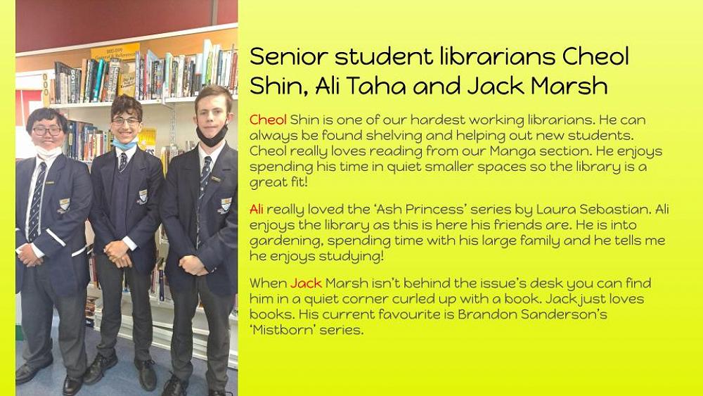 Meet our librarians