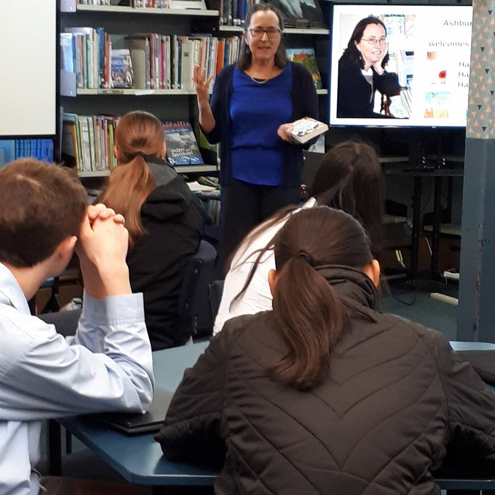 Philippa Werry, New Zealand author, visits Ashburton College Library