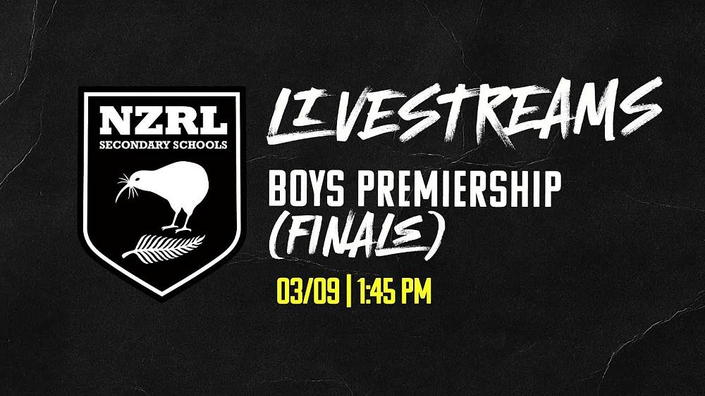 Video: LIVE Coverage of the 2023 NZRL National Secondary Schools ...