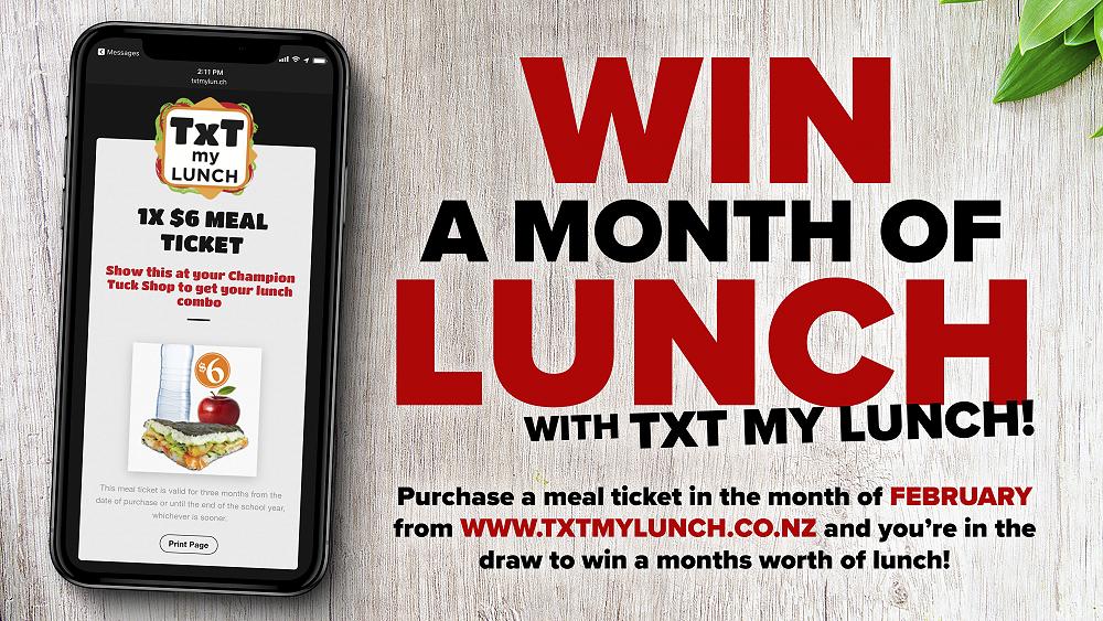 Win a Month of Lunch
