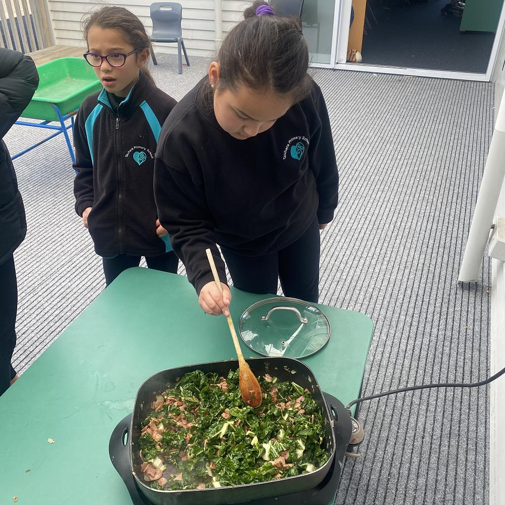 Learning multiplication through cooking