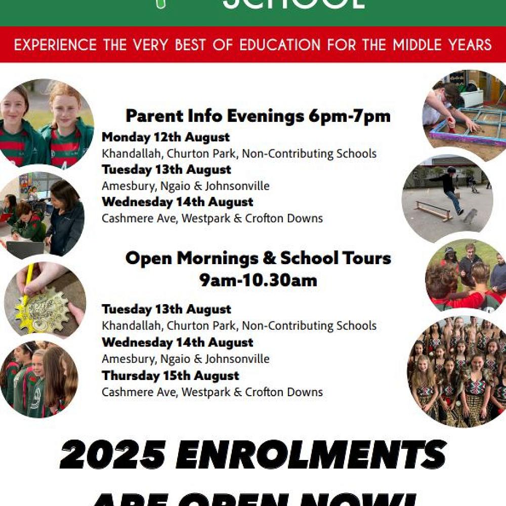 2025 Enrolments are open now