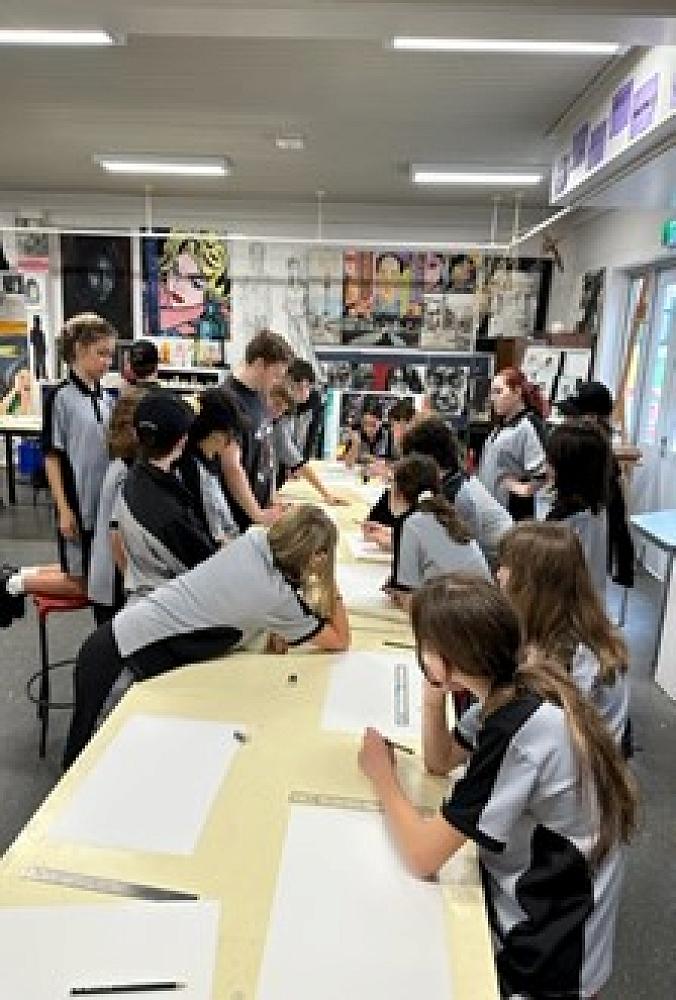 Visual Arts news: Afternoon enrichment classes take off and students ...