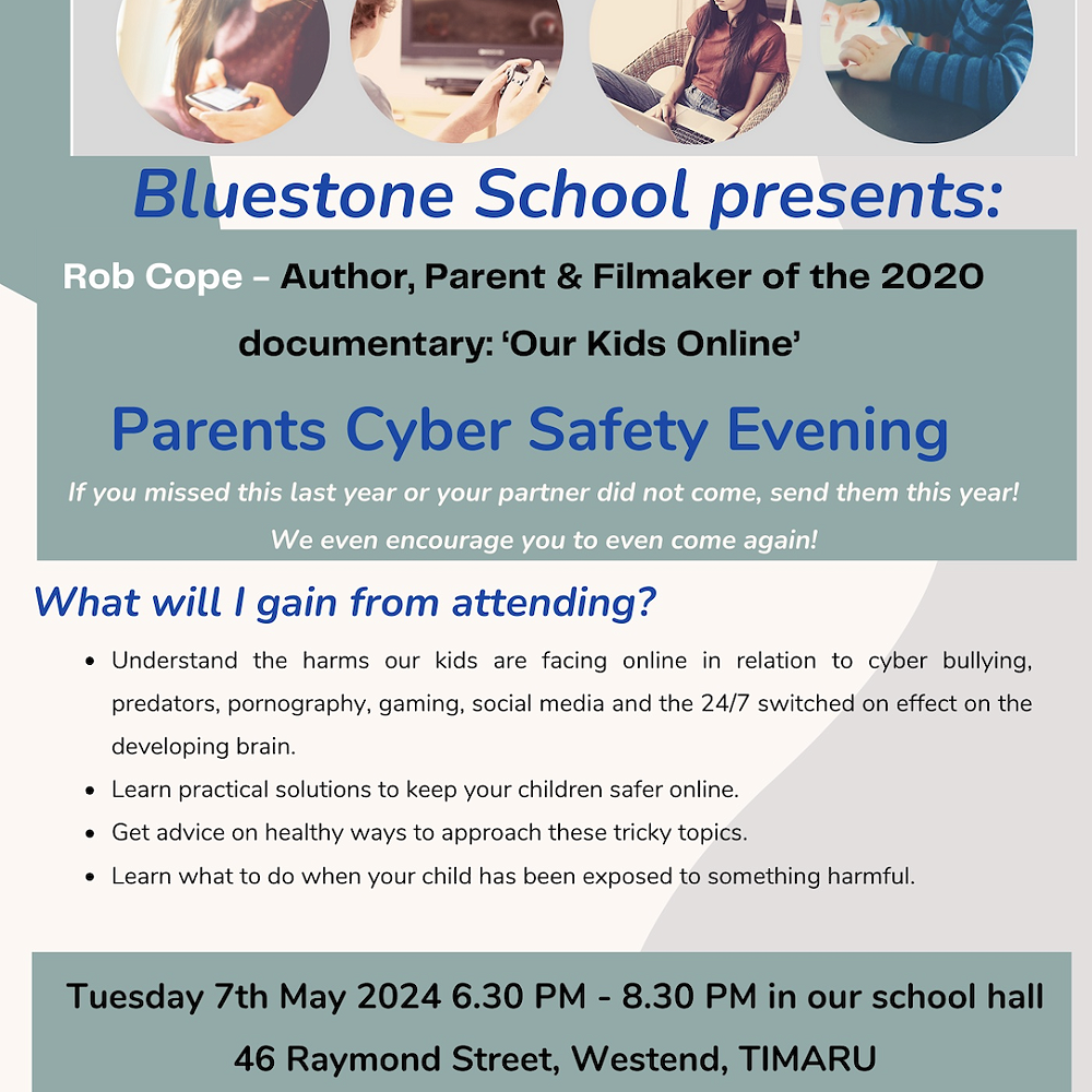 Robe Cope Parent Evening-Tonight!