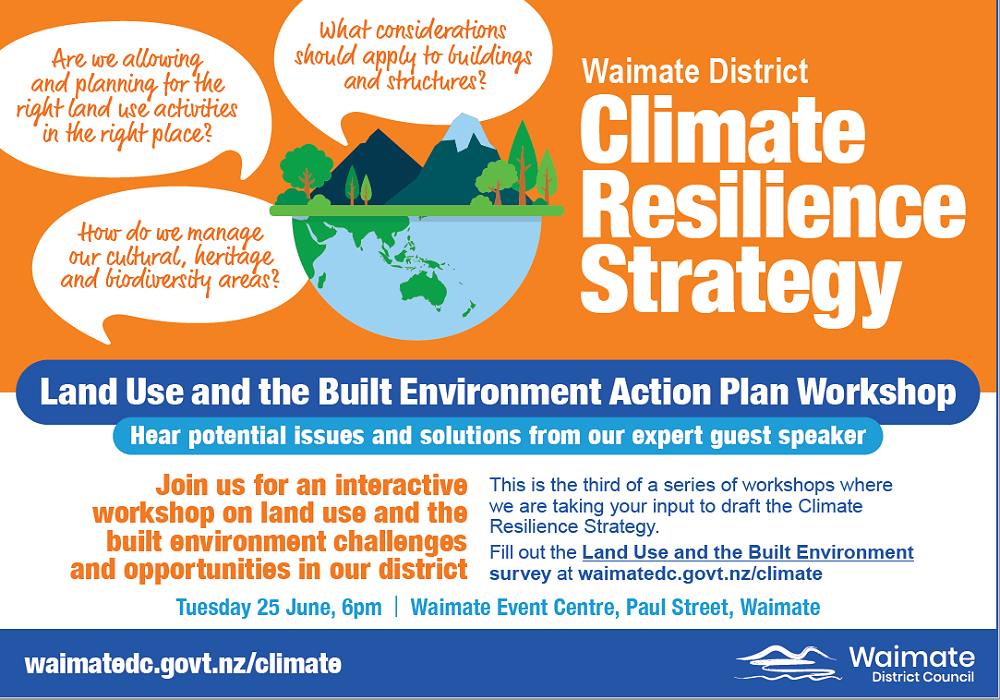 WDC CLIMATE RESILIENCE STRATEGY — Waimate High School Newsletter