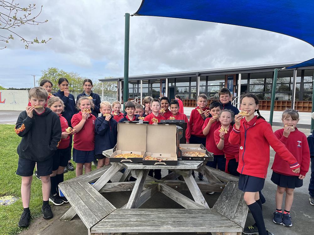 Pizza with the Principal