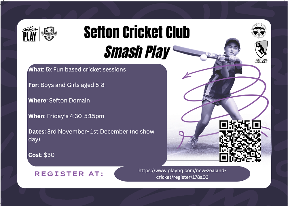 Sefton Smash Cricket Sessions — 2023 Newsletter 17