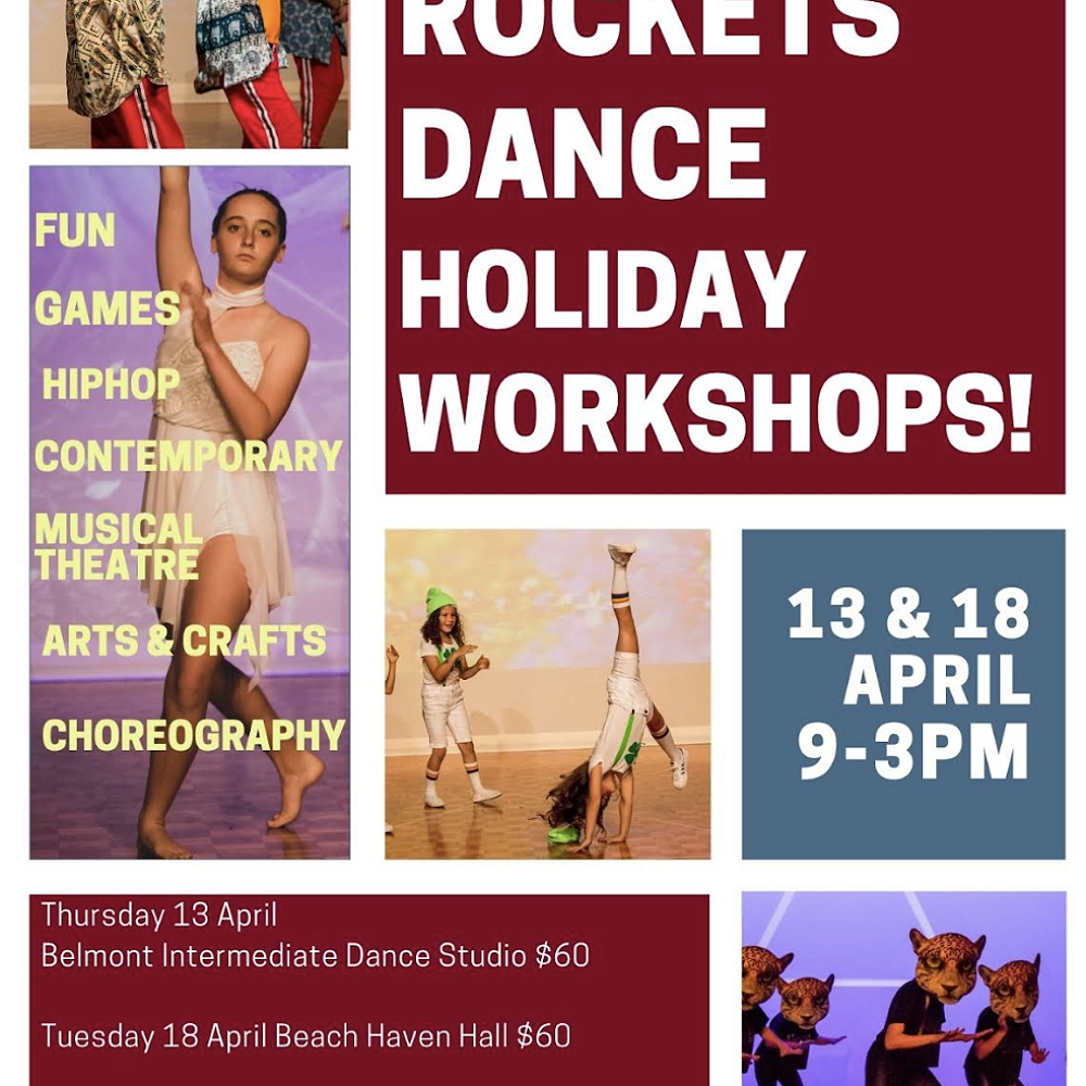 Come and Join Pocket Rockets for Dance Workshops in the School Holidays!