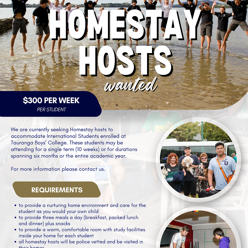Homestay Hosts Wanted