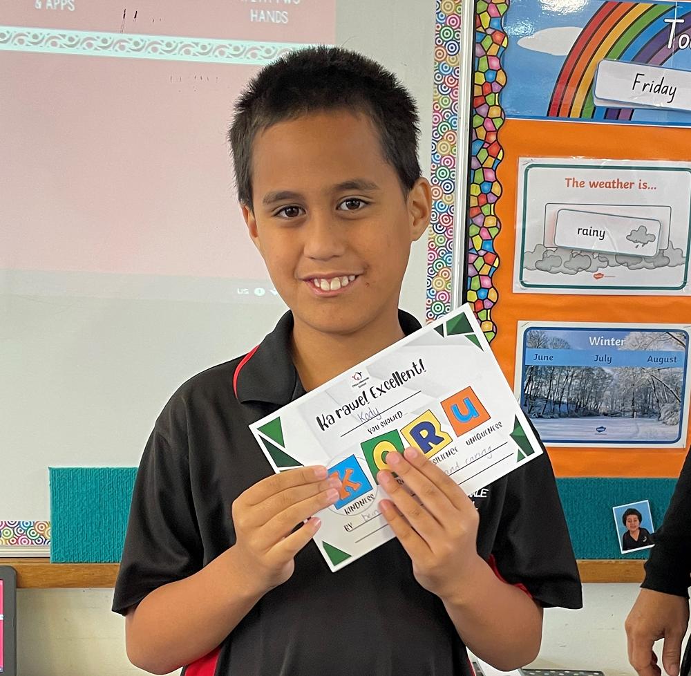 KORU Certificates Bring Pride and Smiles!