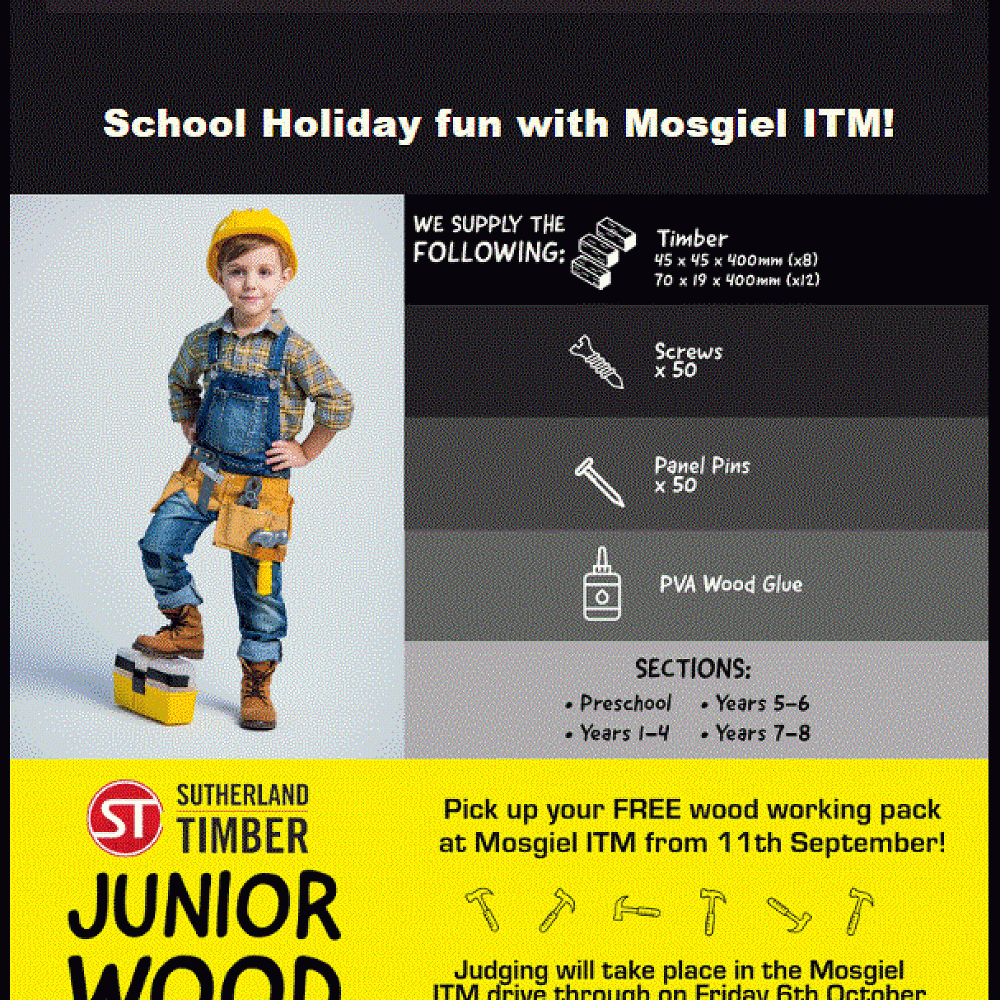 Something to do in the holidays Mosgiel ITM - get in and pick up a FREE ...