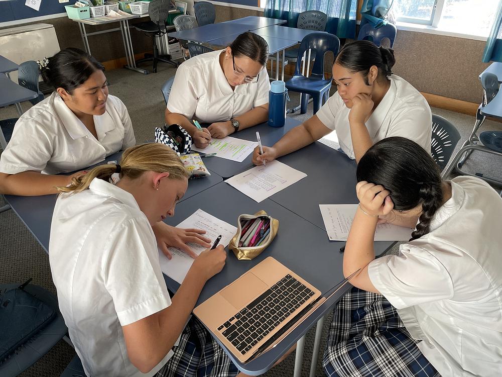 Year 11 learning in Lights, Camera, Action!