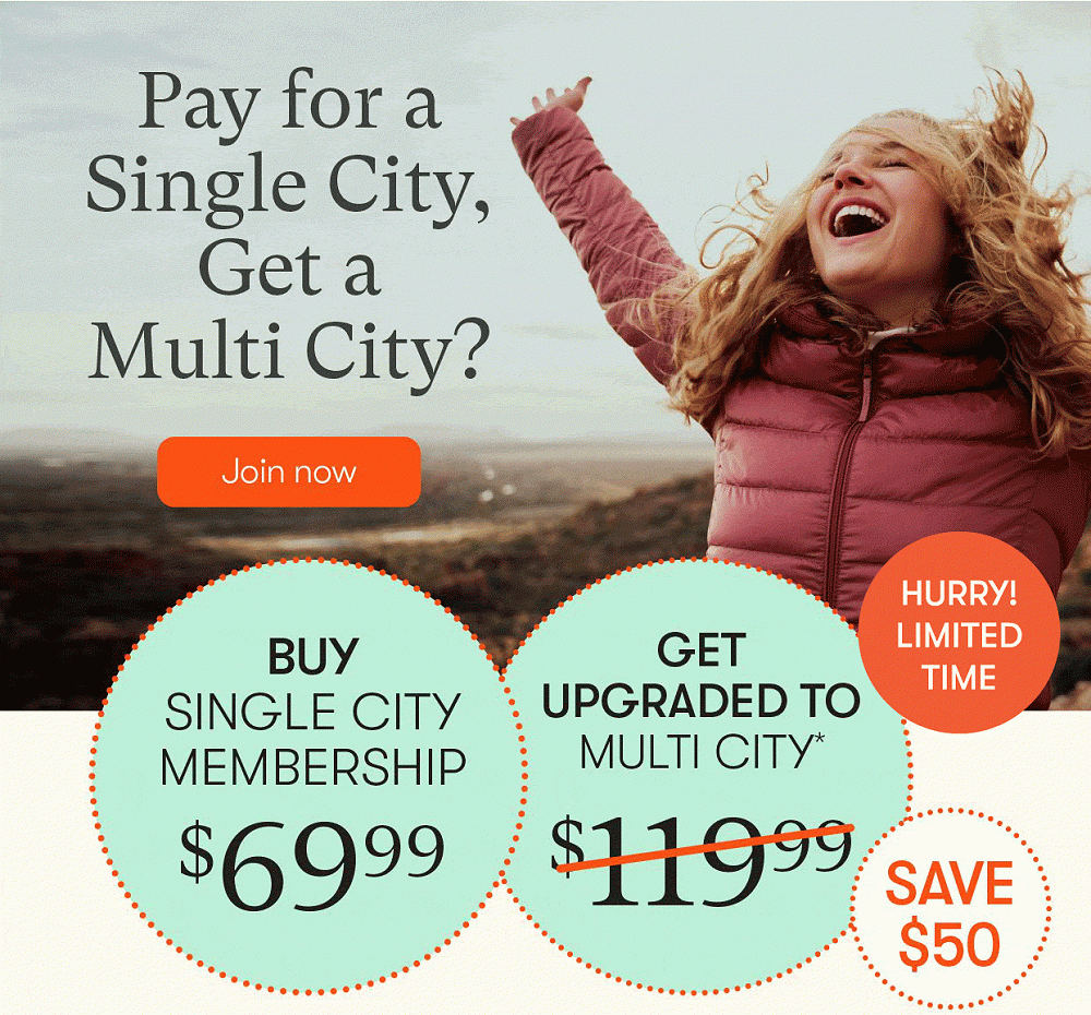 Entertainment Memberships - Buy a Single City, get a FREE upgrade to ...