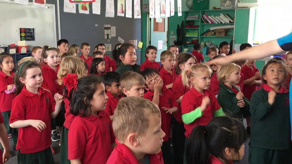 Video: Singing waiata with Mr McCallum