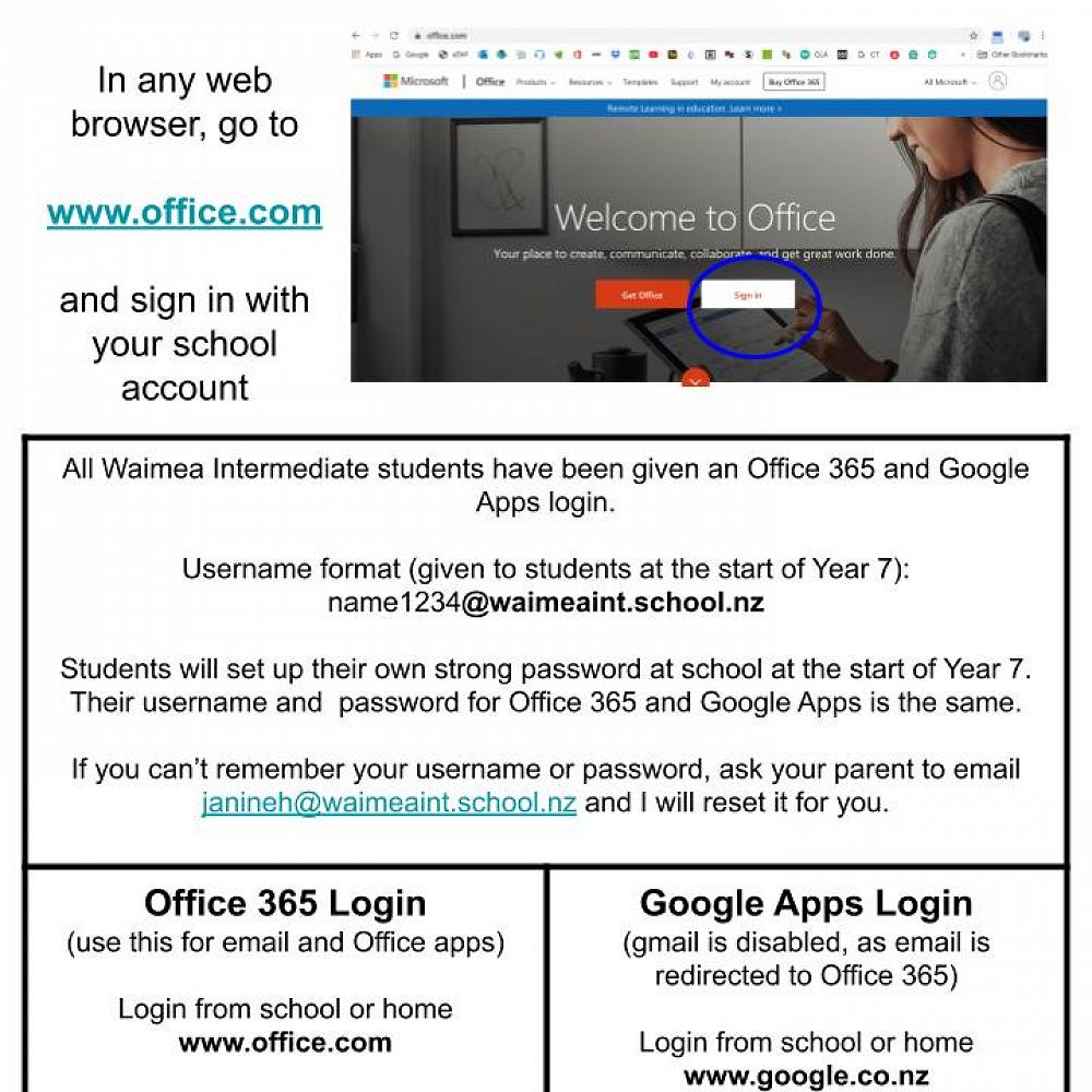 Google Apps for Education and Microsoft Office 365.