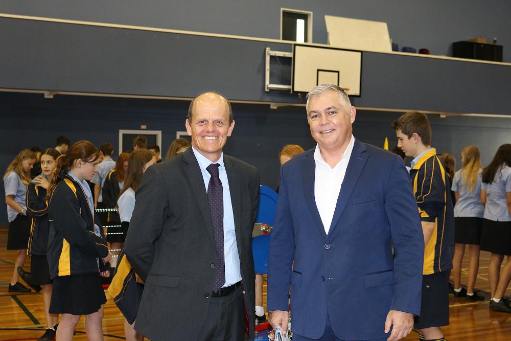 Mark Mitchell MP visits KingsWay School